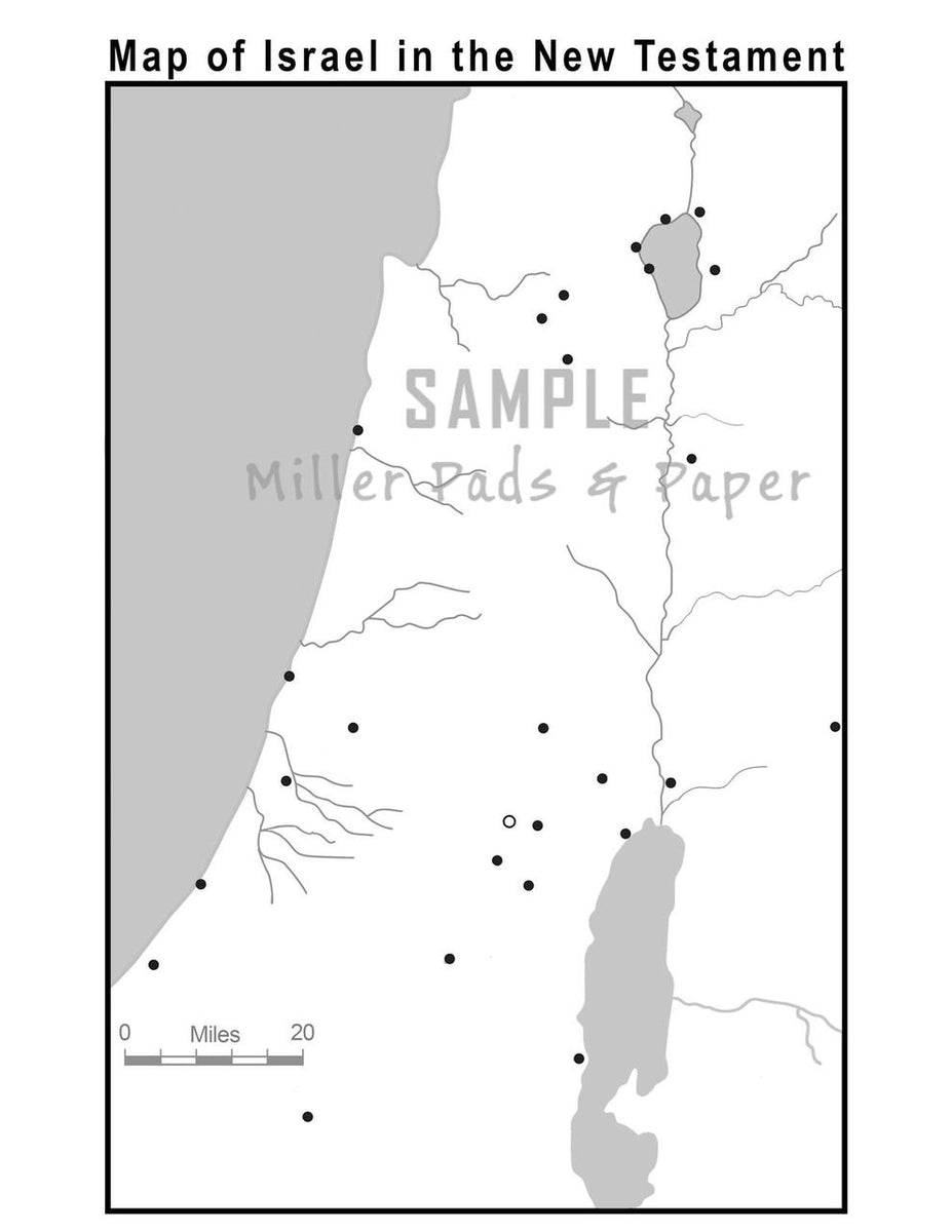 Map Of Israel
