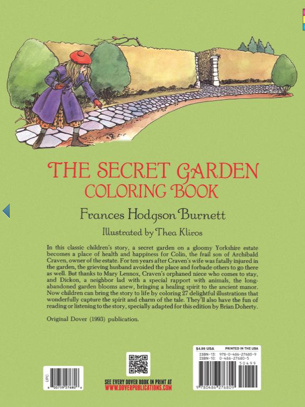 The Secret Garden Coloring Book – Miller Pads & Paper