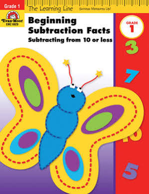 Beginning Subtraction Facts, Subtracting from 10 or Less – Miller Pads ...