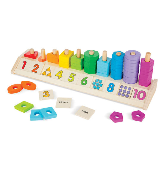 Counting Shape Stacker – Miller Pads & Paper
