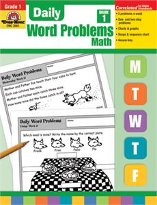 Daily Word Problems Grade 1 – Miller Pads & Paper