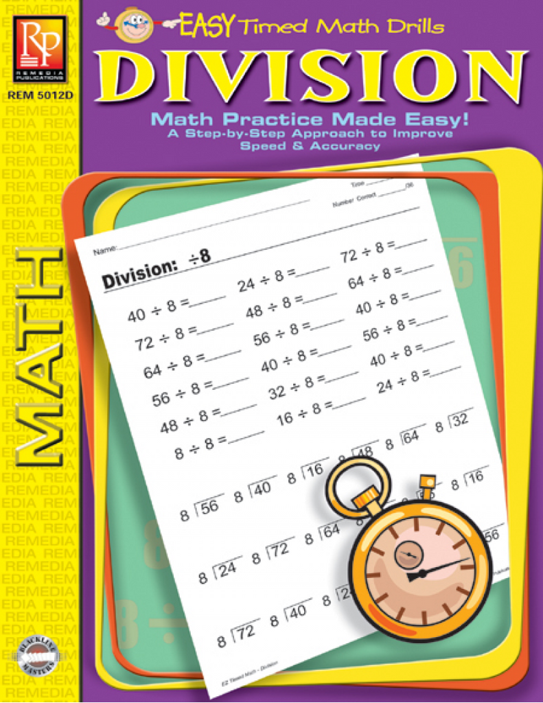 Easy Timed Math Drills: Division – Miller Pads & Paper