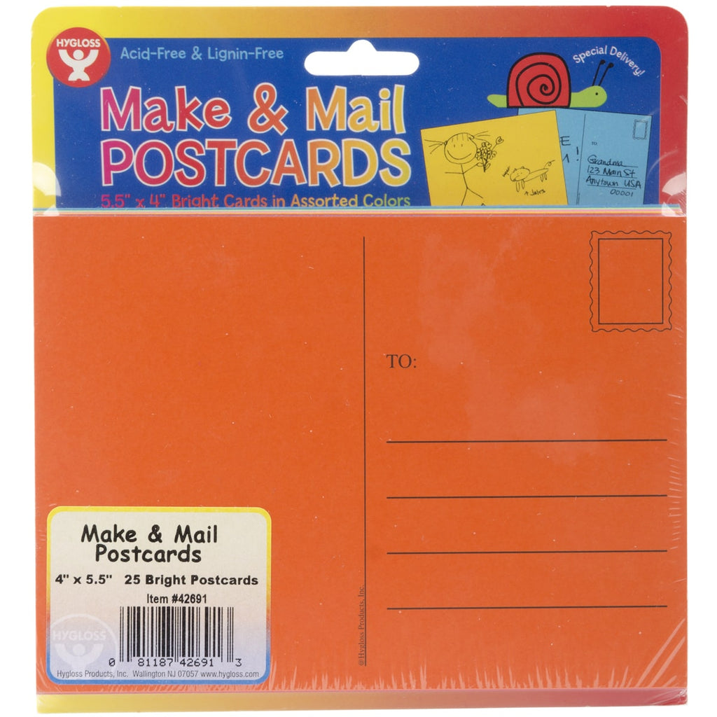 Make & Mail Postcards (25 Pack) – Miller Pads & Paper