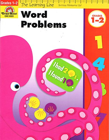Learning Line: Word Problems, Grades 1-2 - Activity Boo – Miller Pads ...