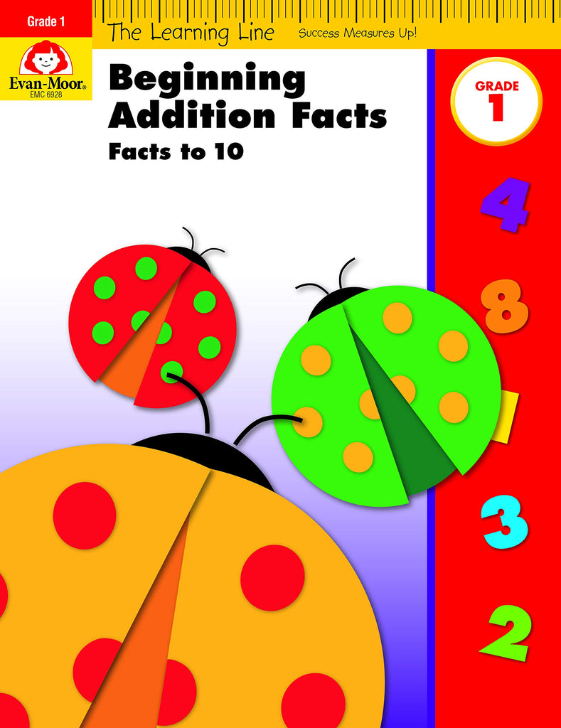 Learning Line: Beginning Addition - Facts to 10, Grade 1 - Activity Bo ...
