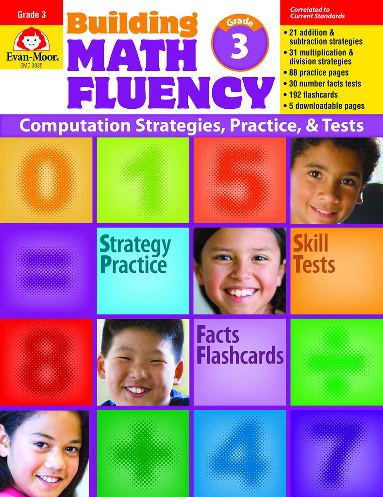Building Math Fluency, Grade 3 - Teacher Reproducibles – Miller Pads ...