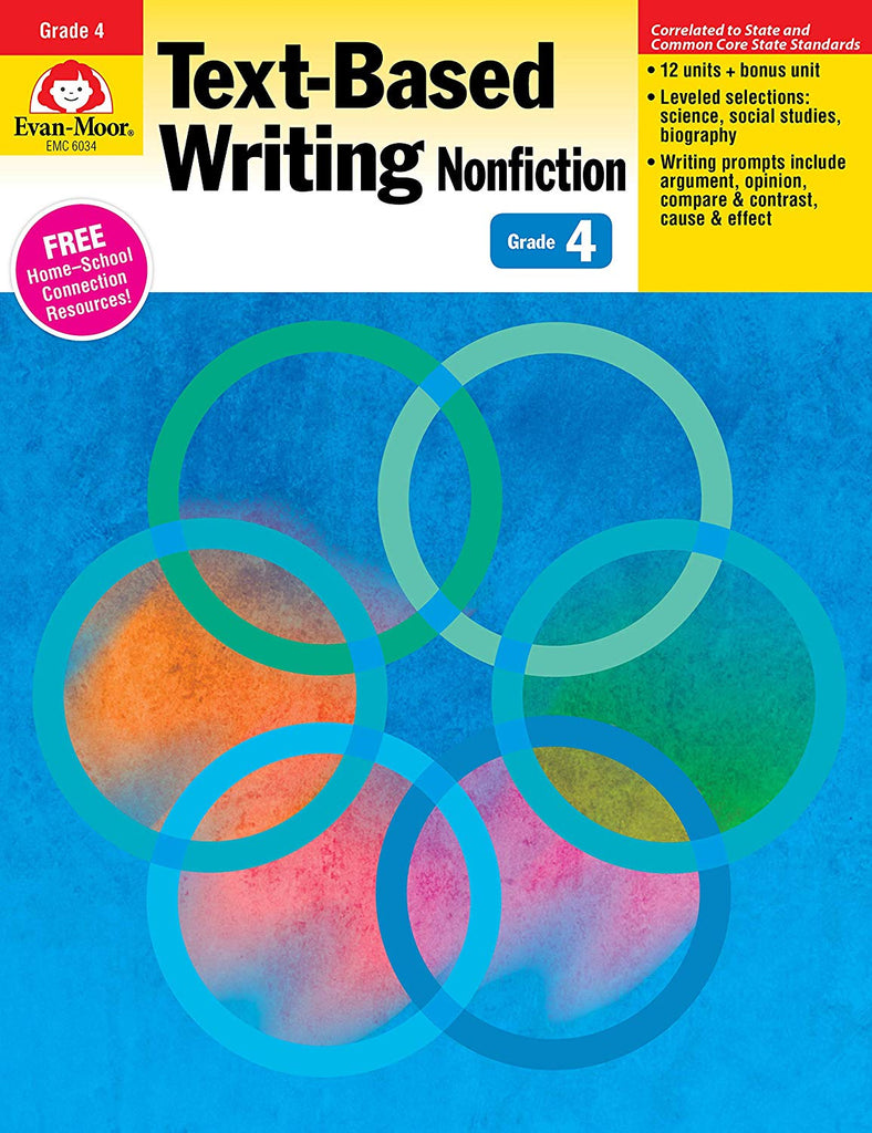 Text-Based Writing, Grade 4 - Teacher's Edition – Miller Pads & Paper
