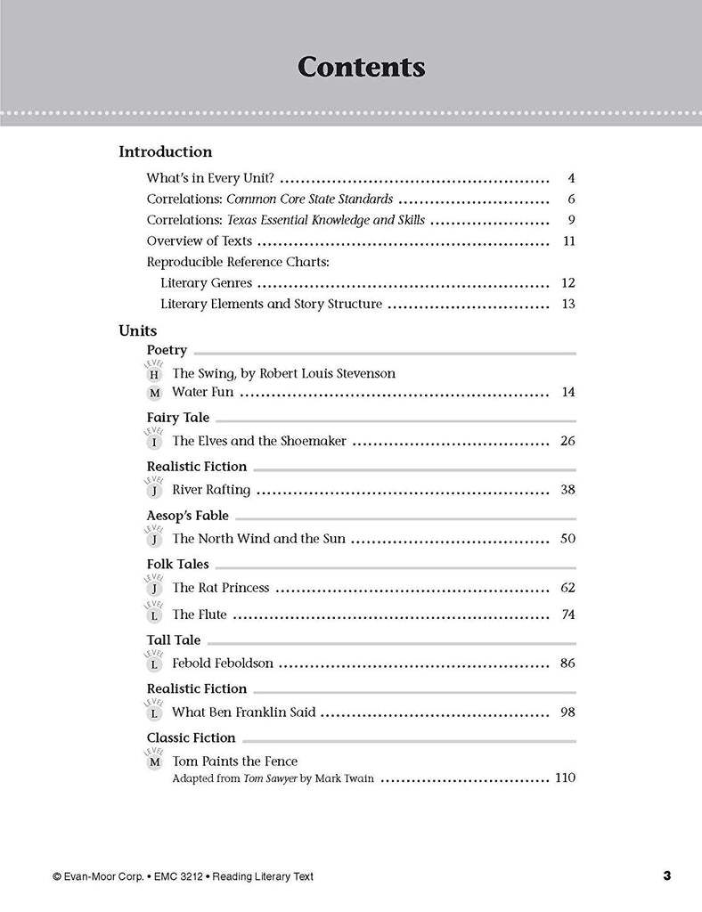 Reading Literary Text, Grade 2 – Miller Pads & Paper