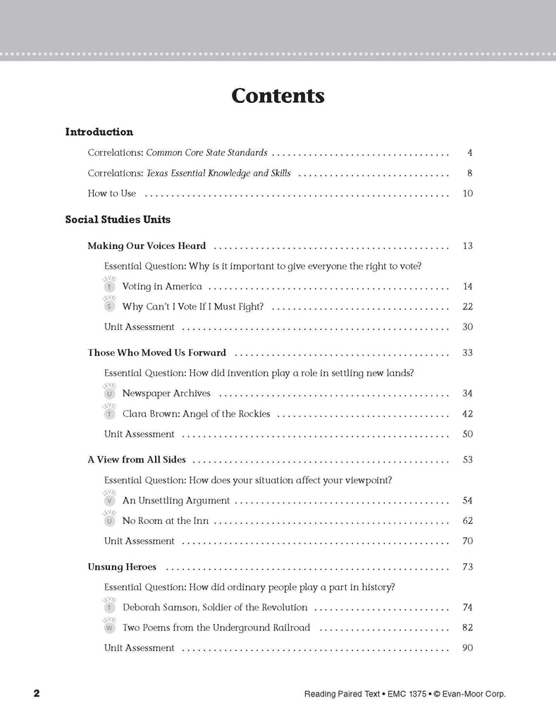 Reading Paired Text, Grade 5 - Teacher's Edition – Miller Pads & Paper