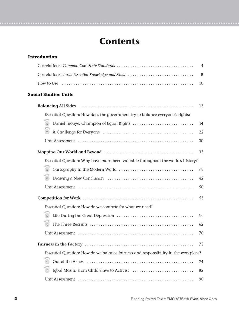 Reading Paired Text, Grade 6 - Teacher's Edition – Miller Pads & Paper