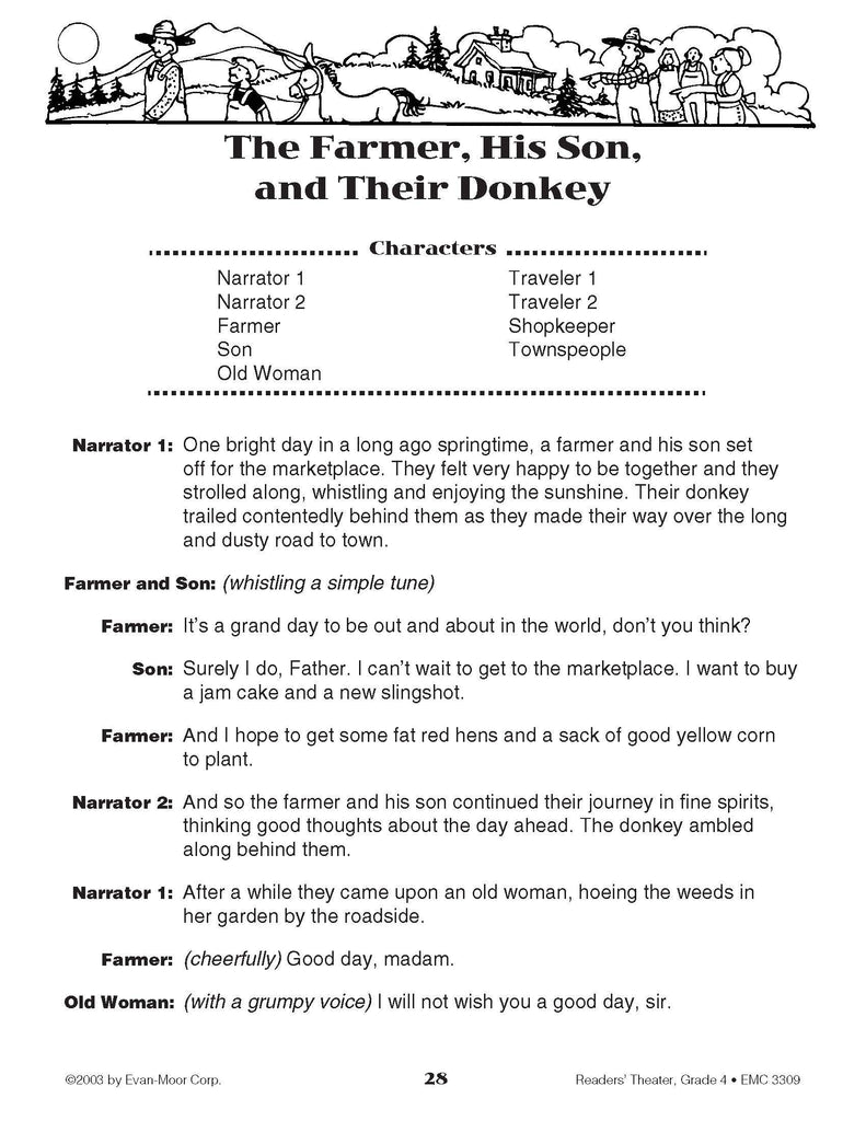 Readers' Theater, Grade 4 - Teacher Resource – Miller Pads & Paper