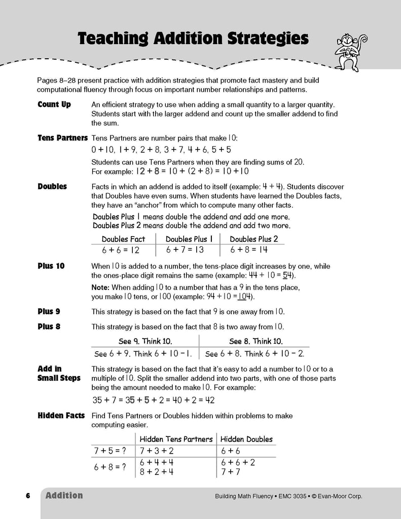Building Math Fluency, Grade 3 - Teacher Reproducibles – Miller Pads ...