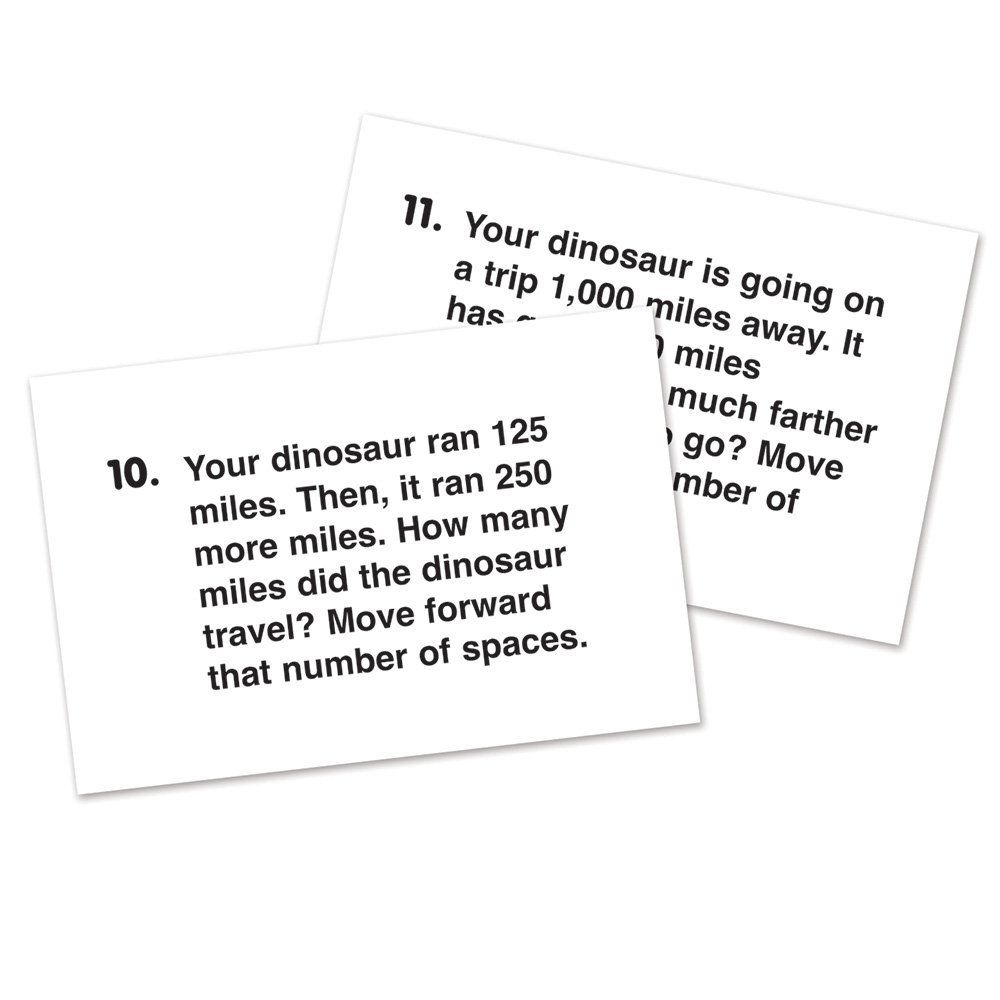 Dino Math Tracks Place Value Game – Miller Pads & Paper