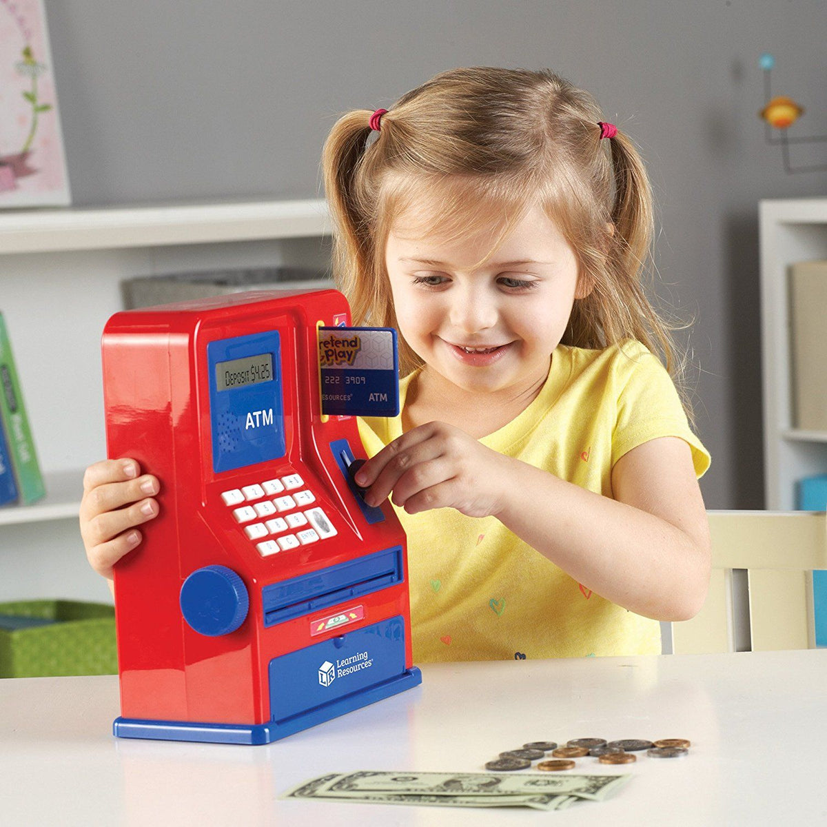Pretend & Play Teaching ATM Bank – Miller Pads & Paper