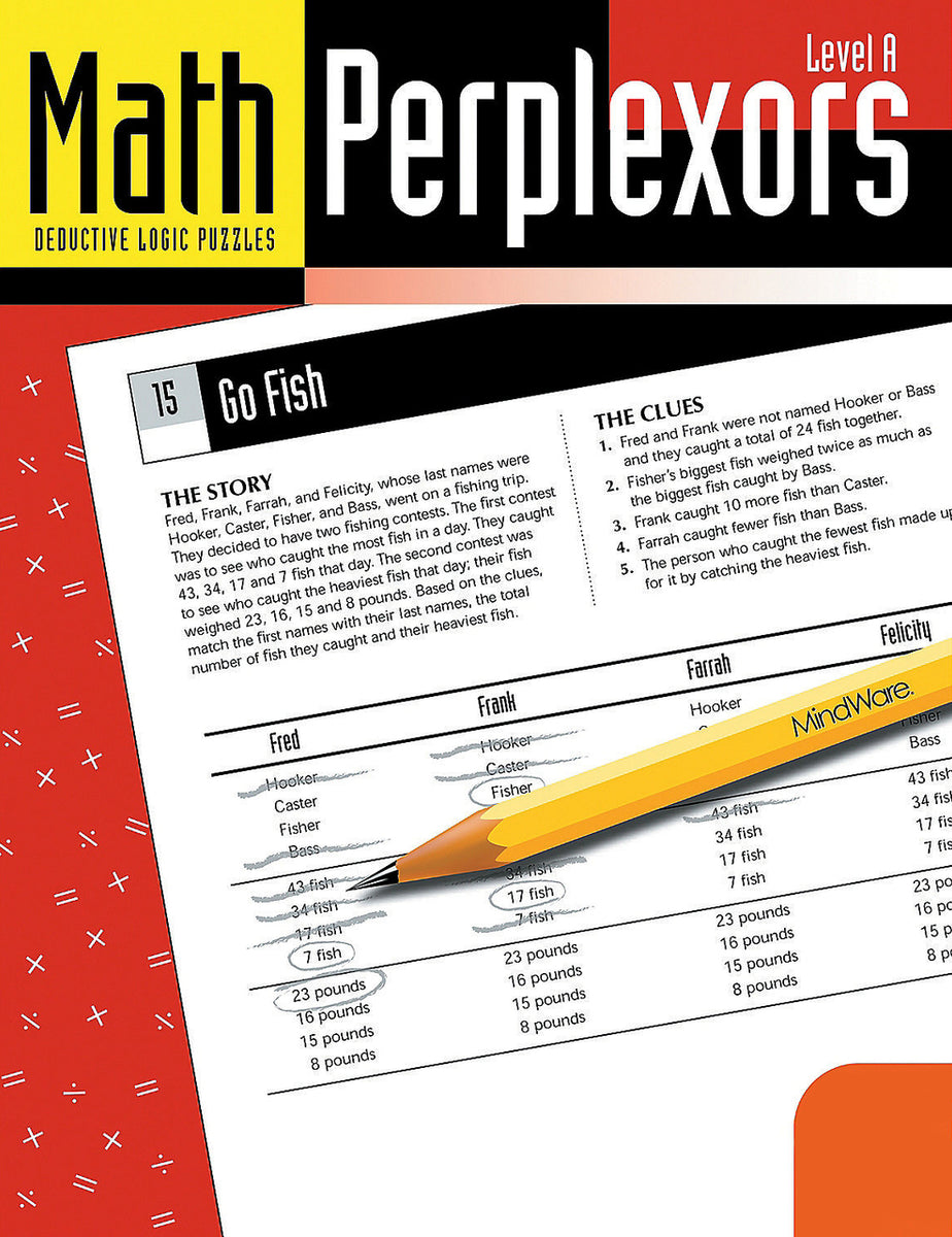 Math Perplexors: Level A – Miller Pads & Paper