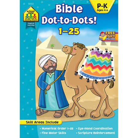 Bible Dot-to-Dots! 1-25 – Miller Pads & Paper