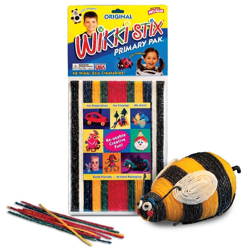 Wikki Stix Primary 48 Pack – Miller Pads & Paper
