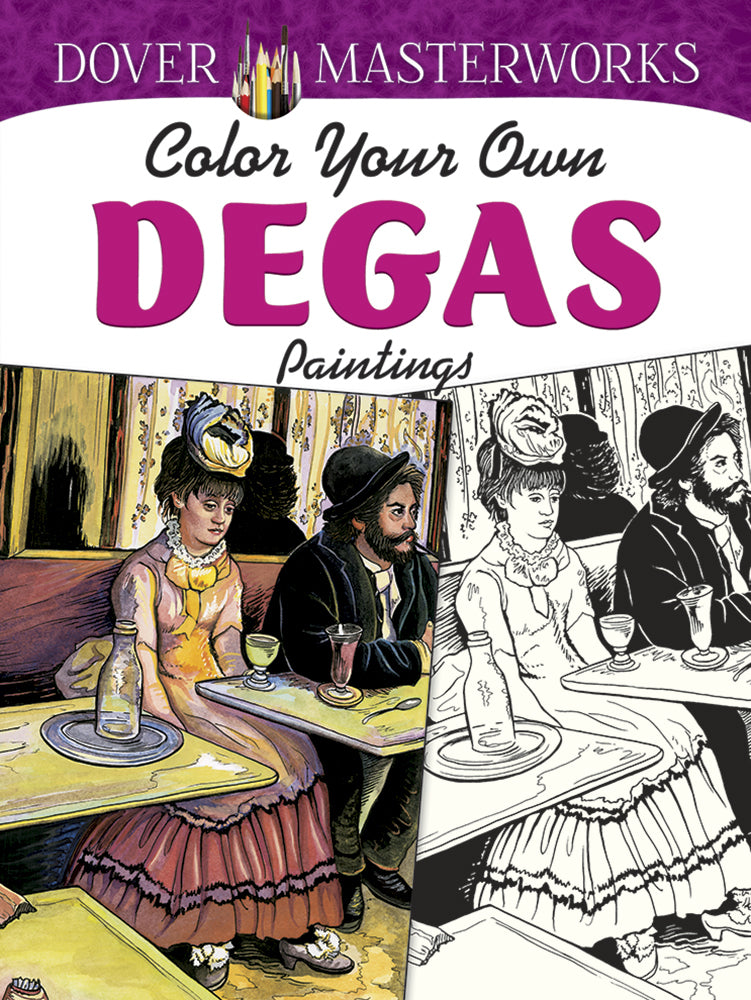 Color Your Own Degas Paintings – Miller Pads & Paper