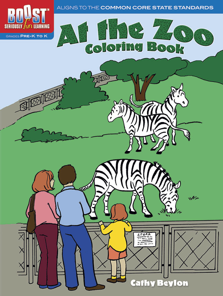 BOOST At the Zoo Coloring Book – Miller Pads & Paper