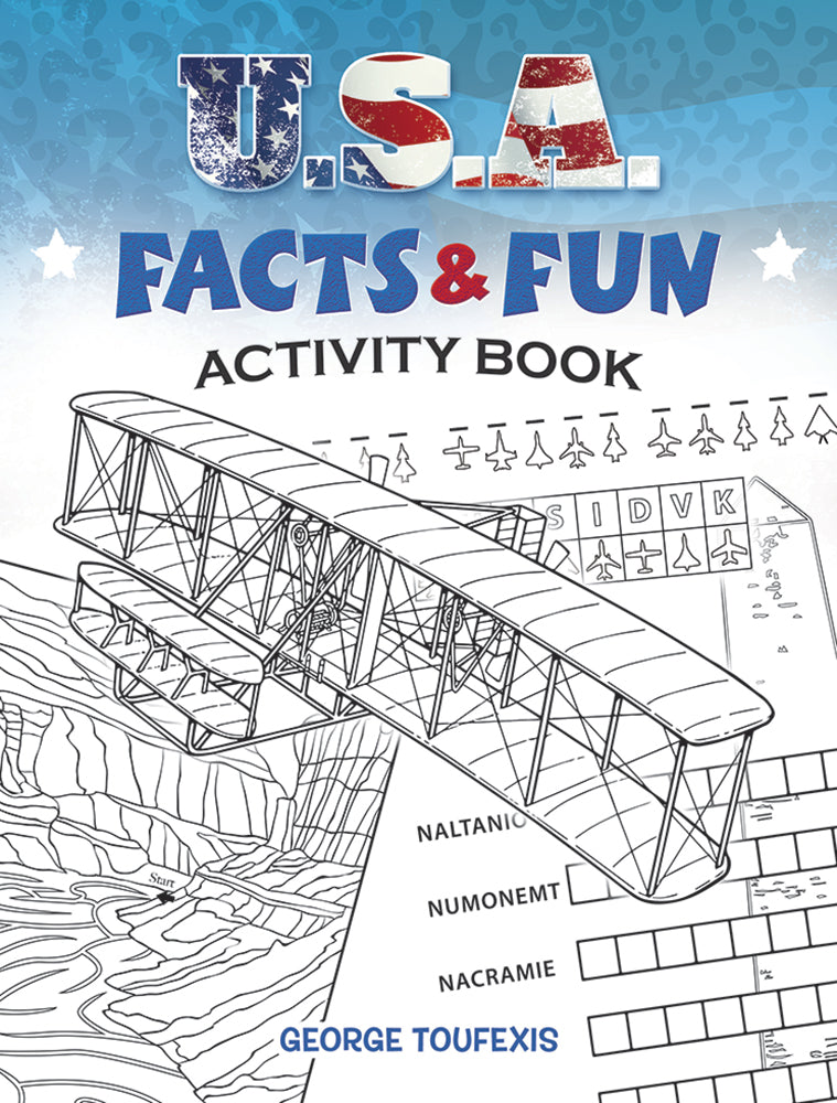 U.S.A. Facts & Fun Activity Book – Miller Pads & Paper