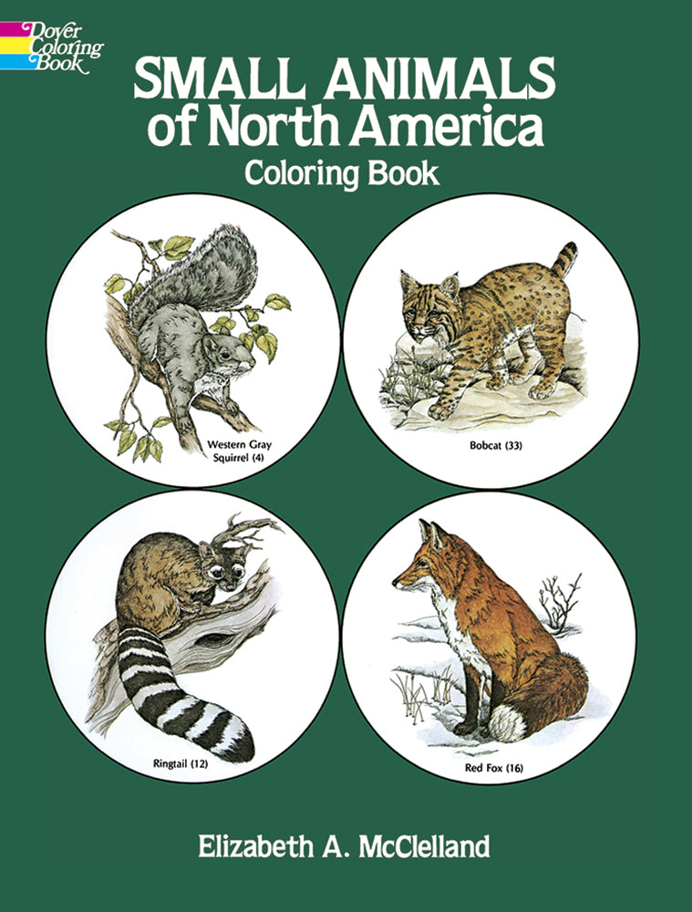 Small Animals of North America Coloring Book – Miller Pads & Paper