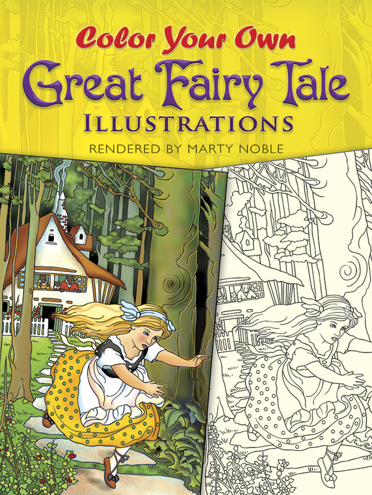 Color Your Own Great Fairy Tale Illustrations – Miller Pads & Paper