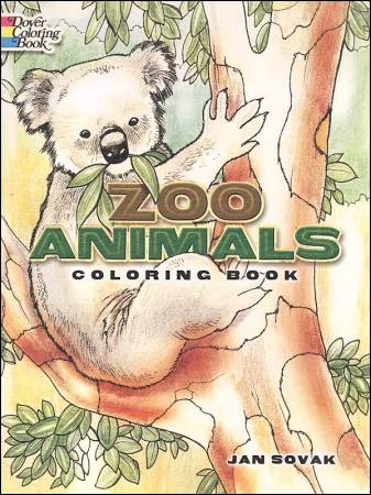 Zoo Animals Coloring Book – Miller Pads & Paper